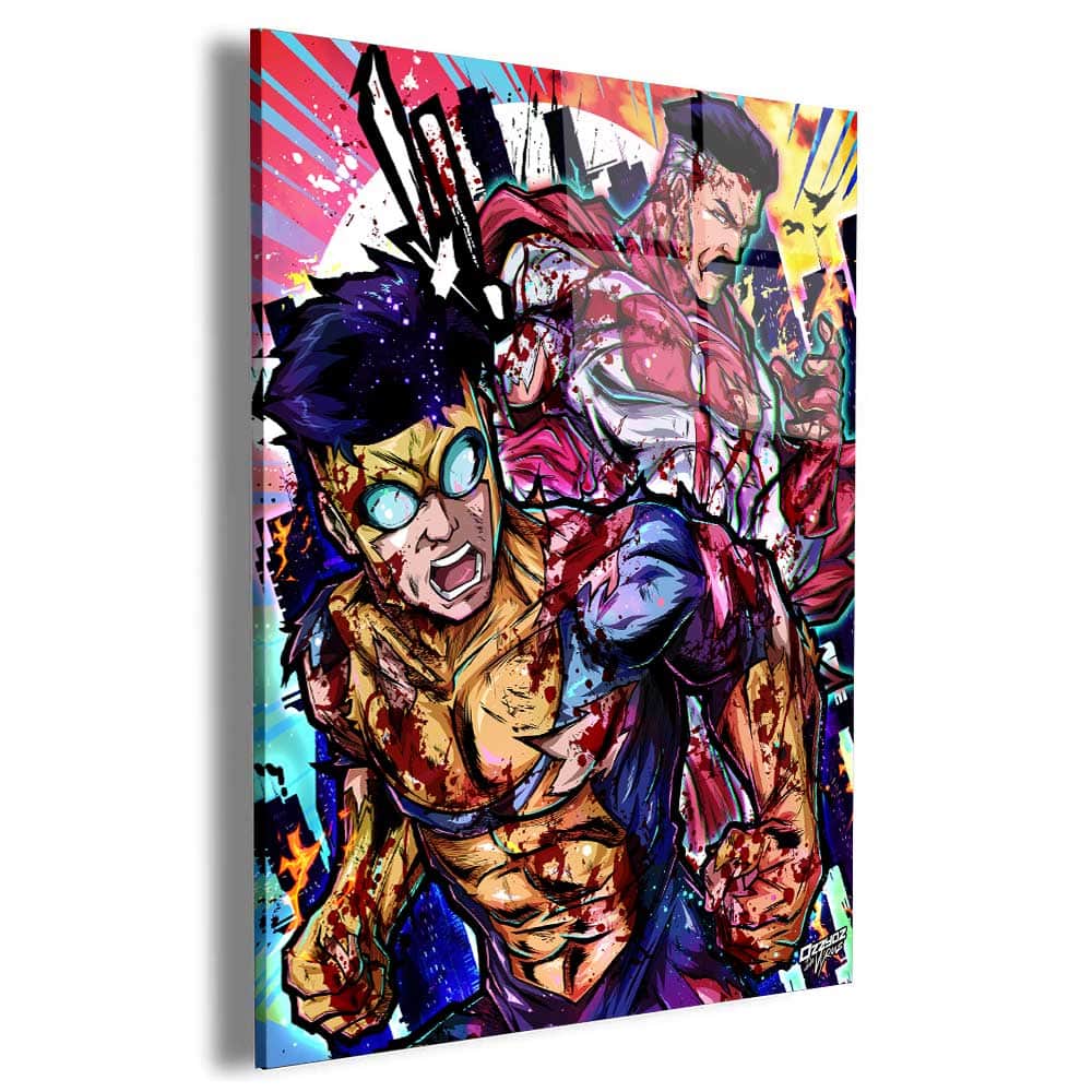 Invincible Onmi Man Wall Art – Canvas Freaks