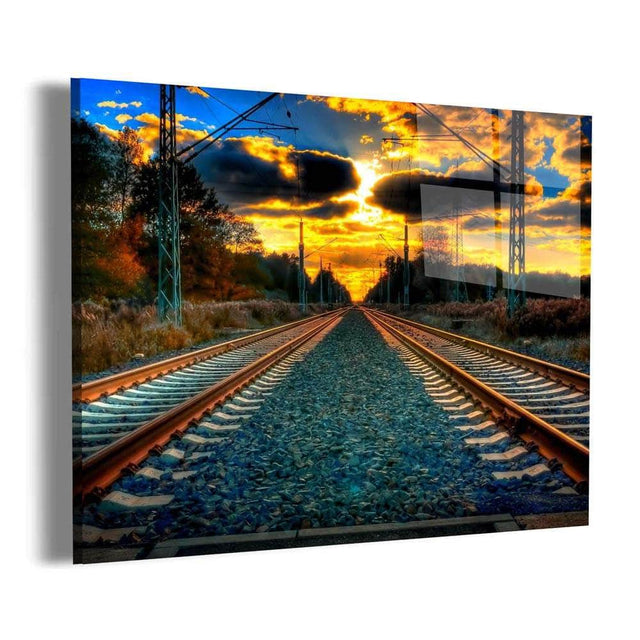 Train Tracks Wall Art – Canvas Freaks