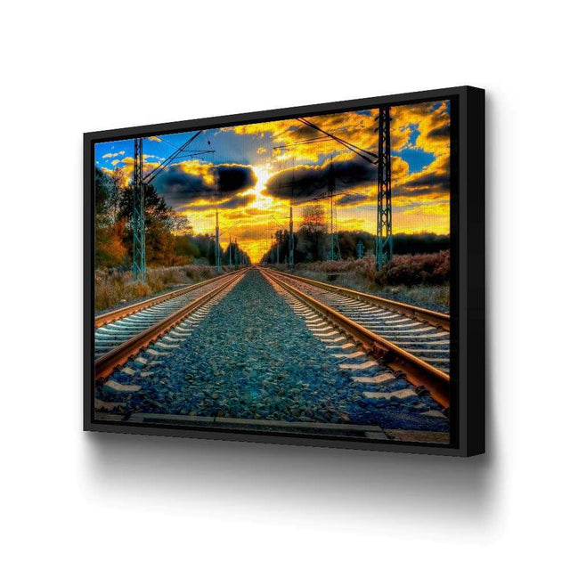 Train Tracks Wall Art – Canvas Freaks