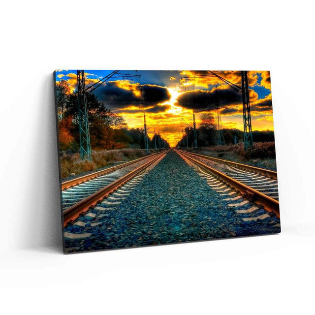 Train Tracks Wall Art – Canvas Freaks