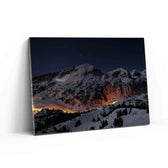 Snow Mountain Wall Art – Canvas Freaks