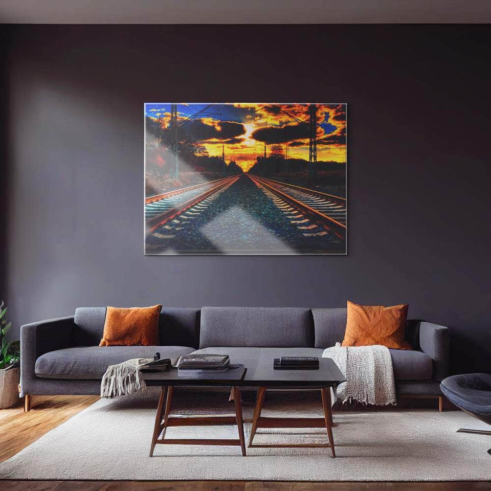 Train Tracks Wall Art – Canvas Freaks