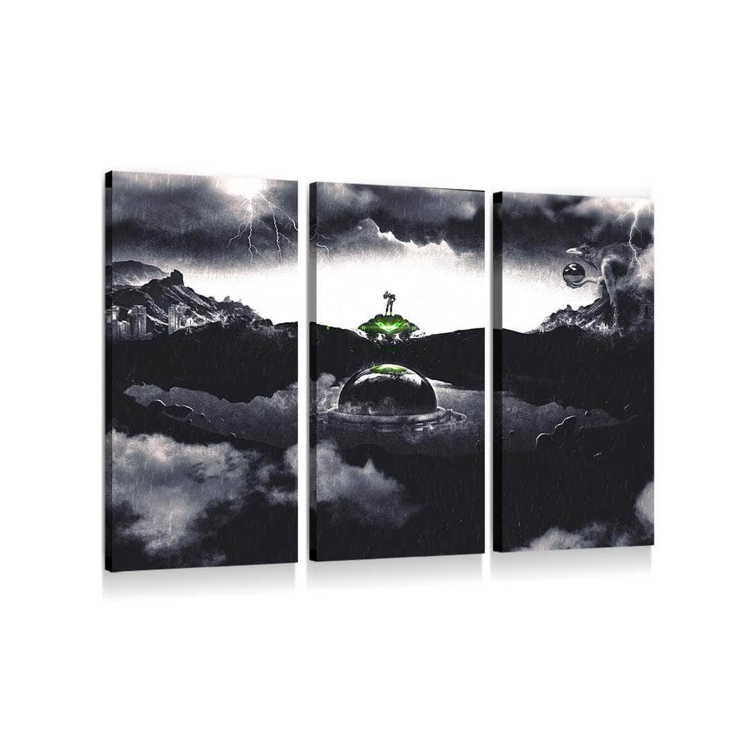 Landing on Zebes Wall Art – Canvas Freaks