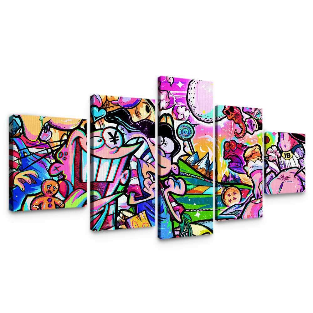 Jawbreakers In Candyland Wall Art – Canvas Freaks