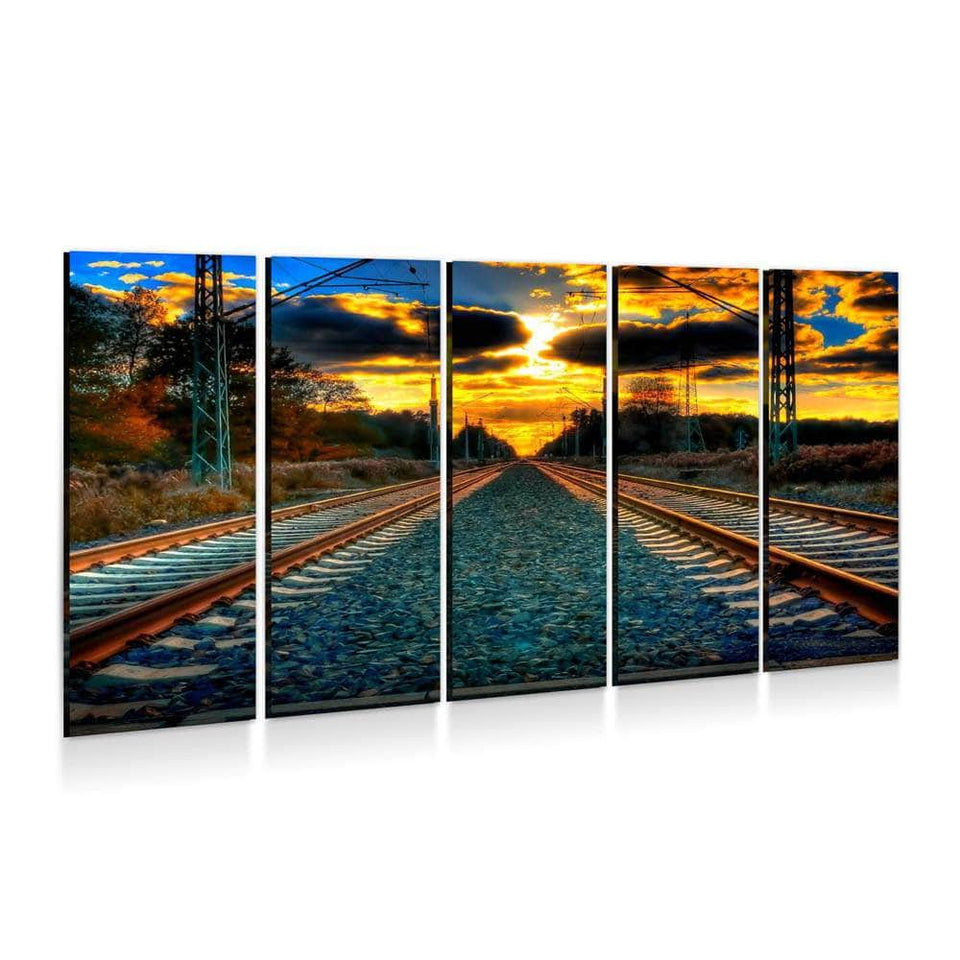 Train Tracks Wall Art – Canvas Freaks