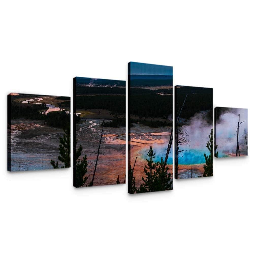 Yellowstone Sunrise Wall Art – Canvas Freaks