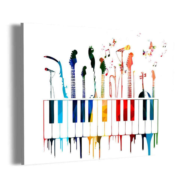 Abstract Instruments Wall Art – Canvas Freaks