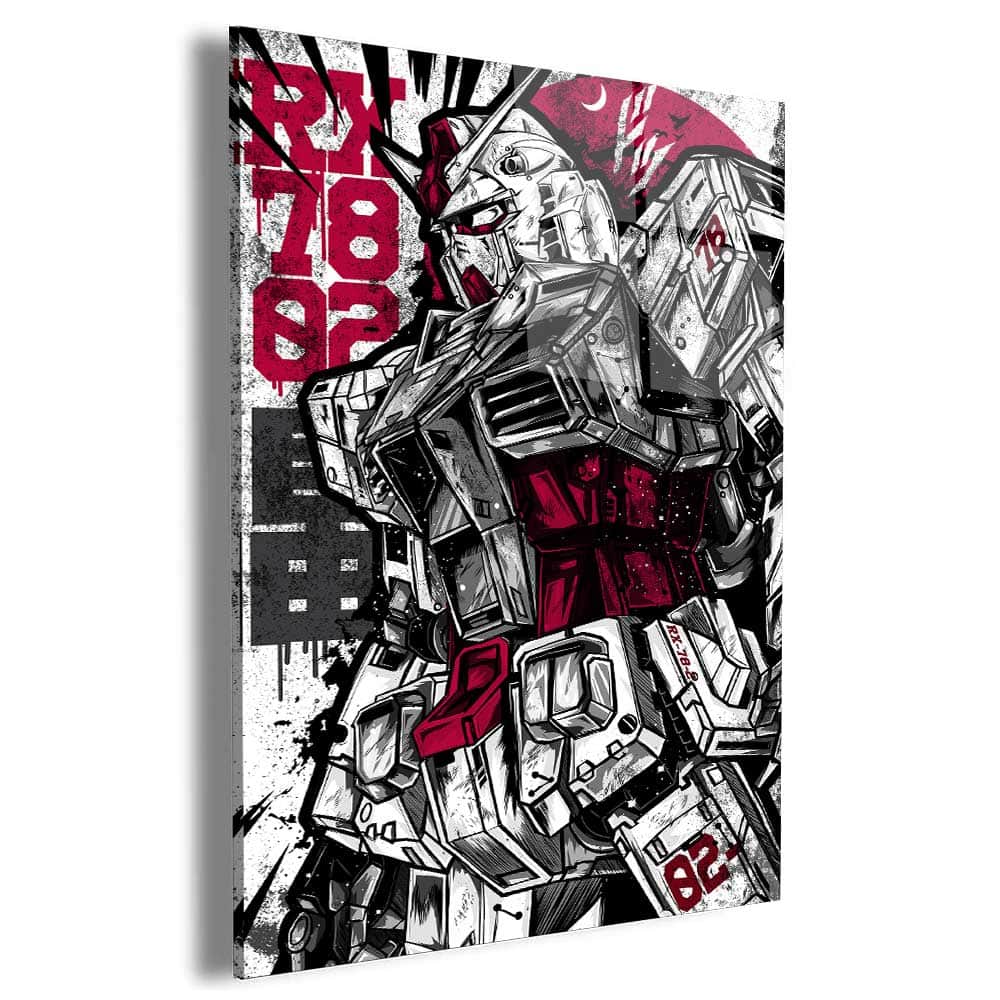 Gundam BWR Wall Art – Canvas Freaks