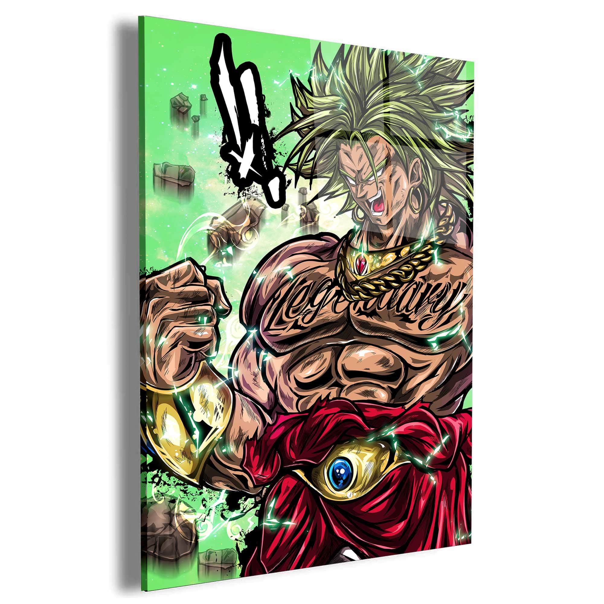 Broly Wall Art – Canvas Freaks