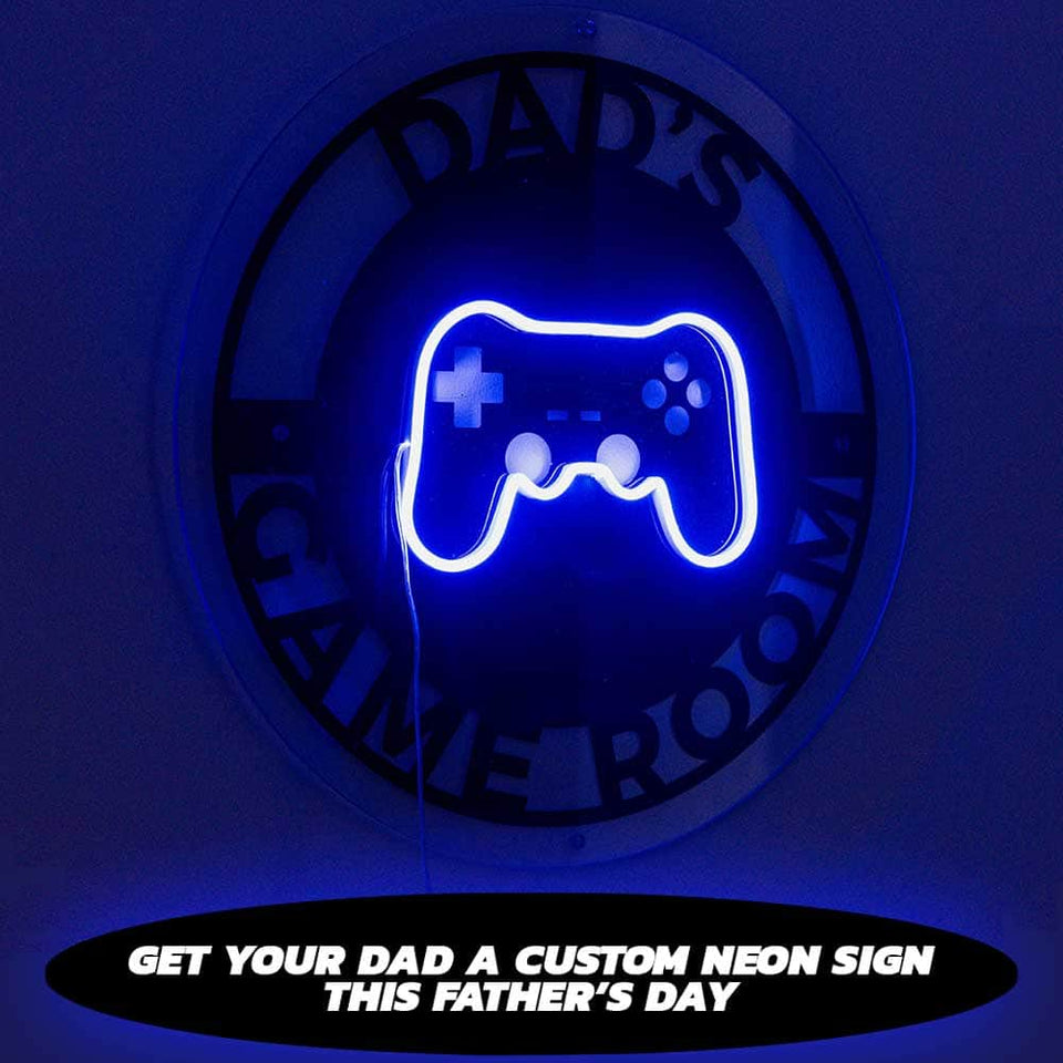 Neon Dad Sign – Canvas Freaks