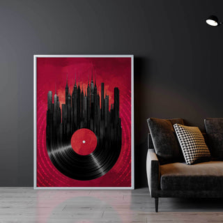 Vinyl Skyline Wall Art – Canvas Freaks