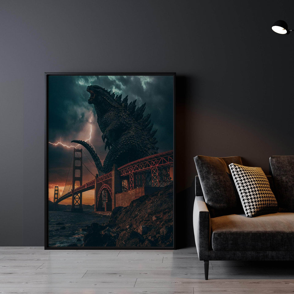 Godzilla Wall Art – Canvas Freaks
