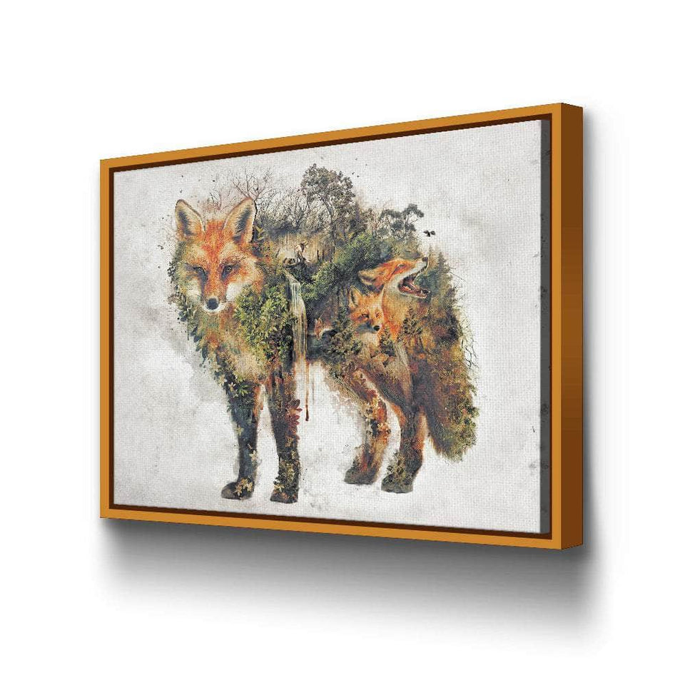 Surreal Fox Wall Art – Canvas Freaks