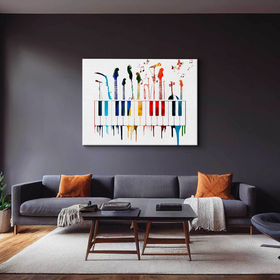 Abstract Instruments Wall Art – Canvas Freaks