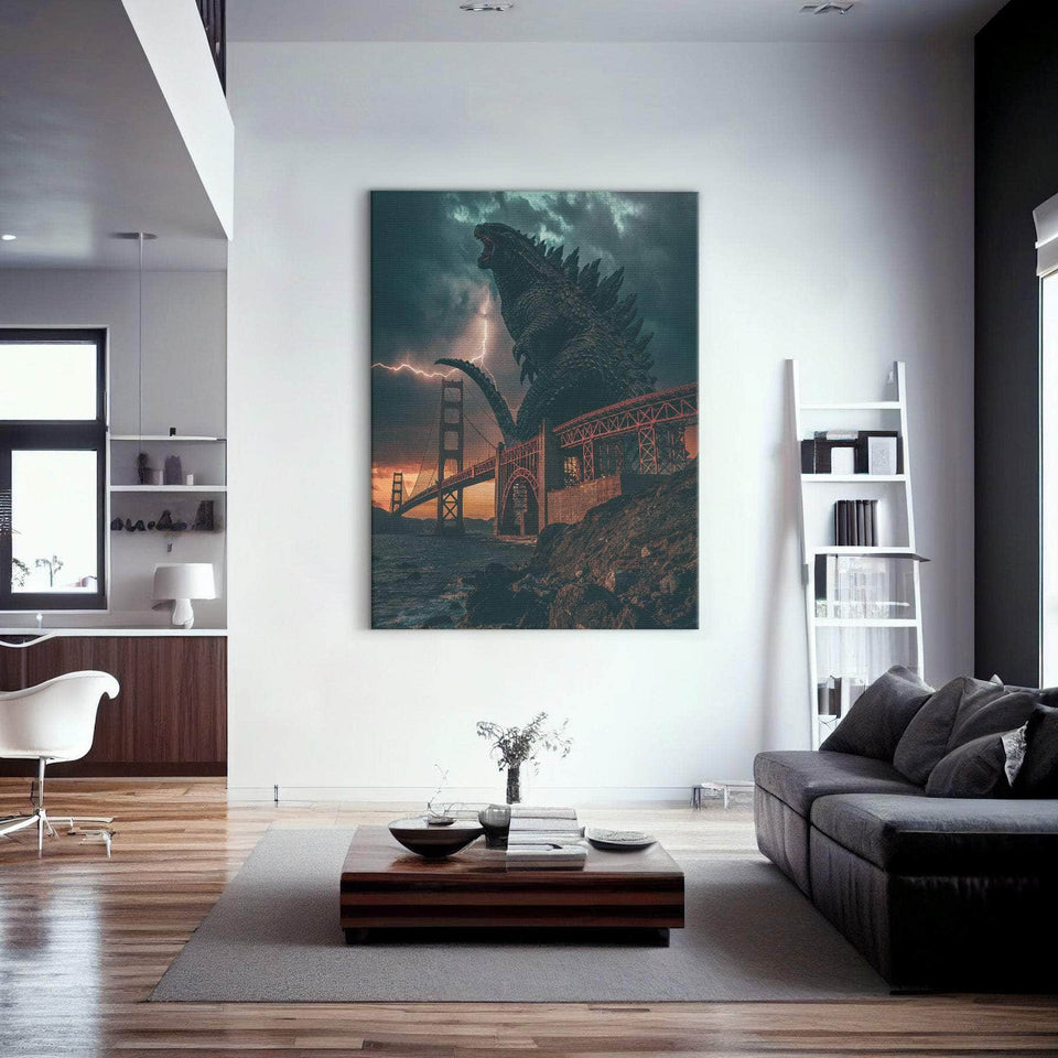 Godzilla Wall Art – Canvas Freaks