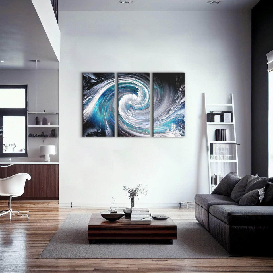 Abstract Wave Wall Art – Canvas Freaks