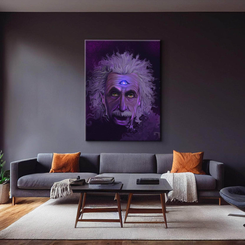 Albert Einstein Wall Art – Canvas Freaks