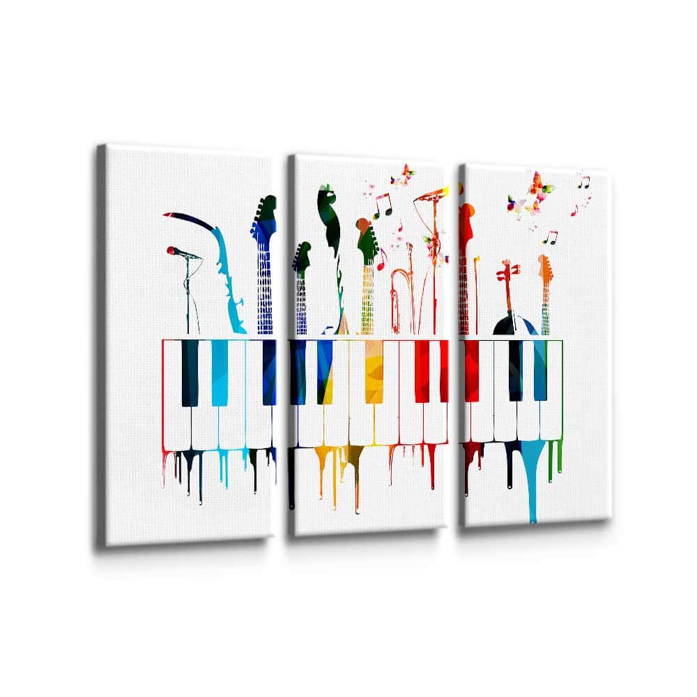 Abstract Instruments Wall Art – Canvas Freaks