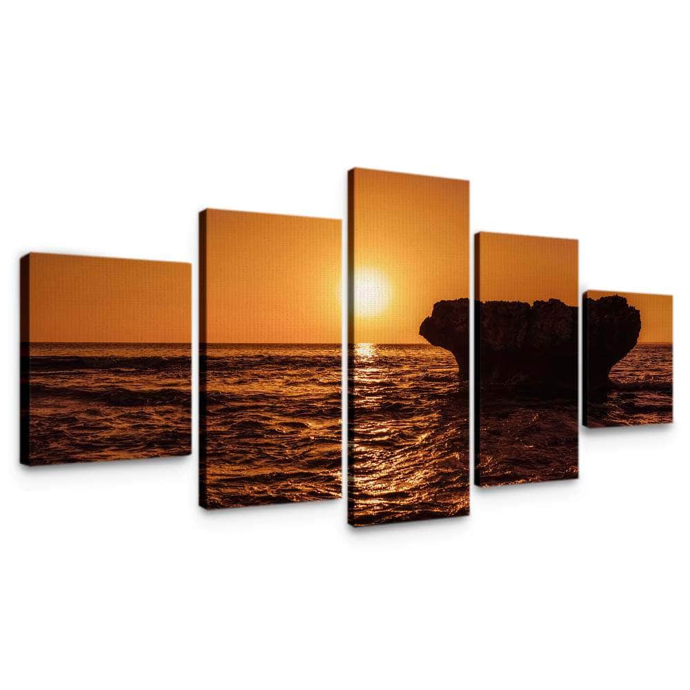Sunset Rock Wall Art – Canvas Freaks