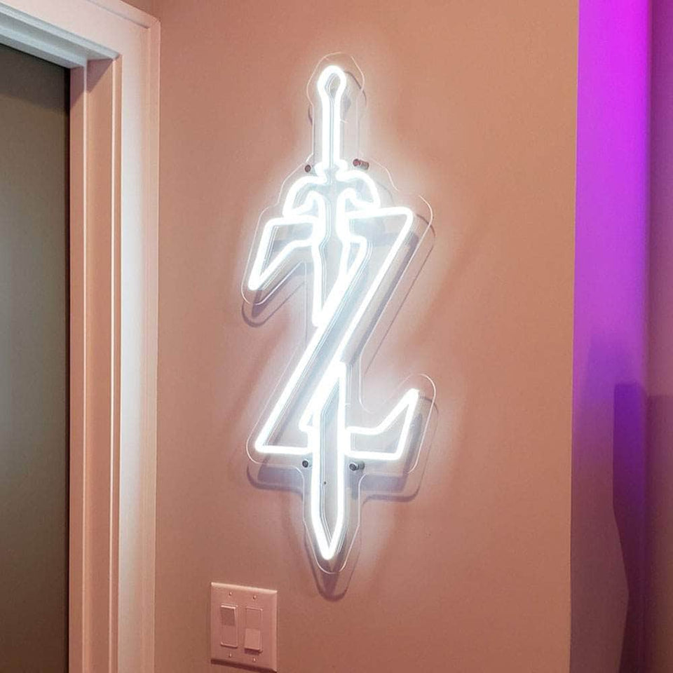 Zelda Sword Neon Sign – Canvas Freaks