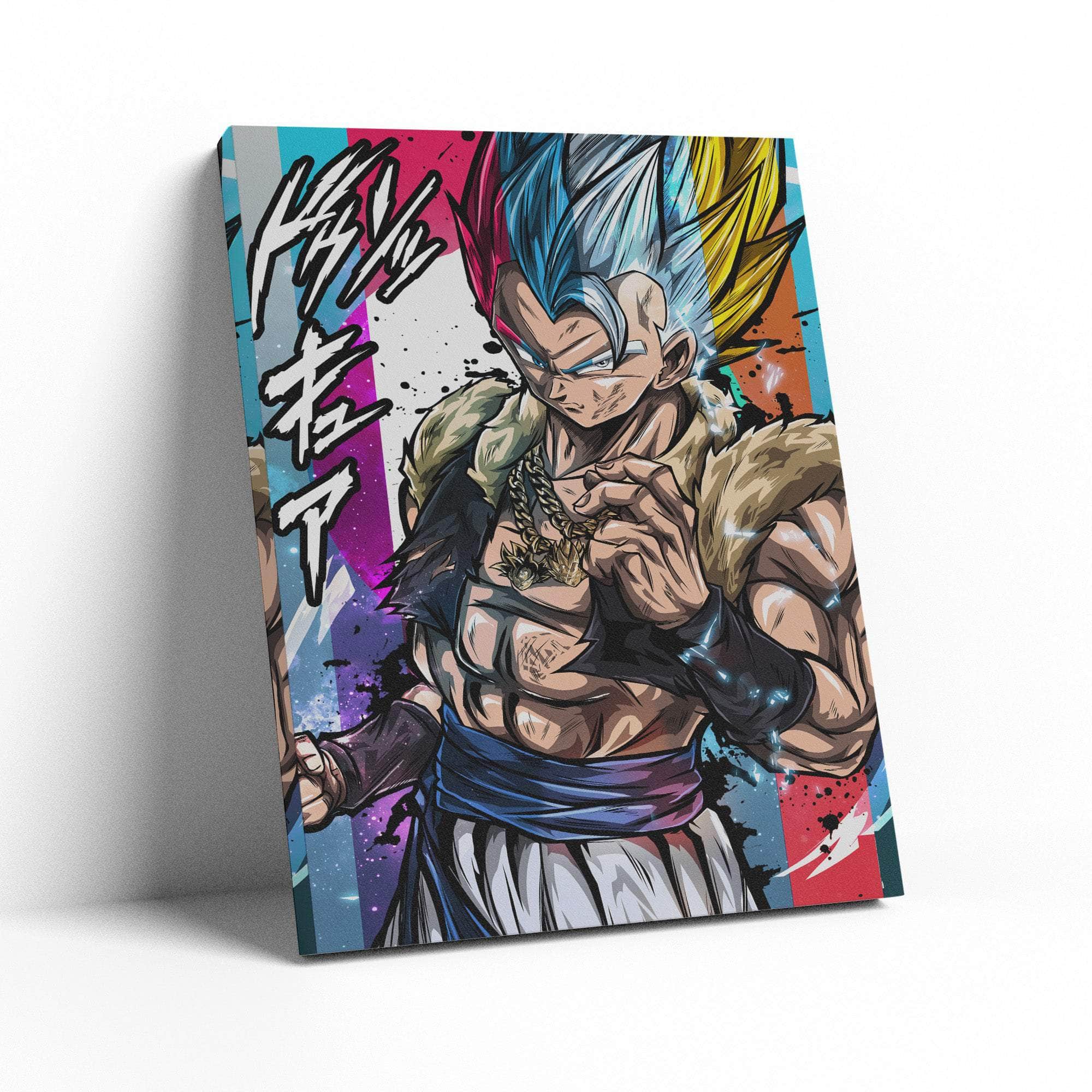 Gogeta All Forms Wall Art – Canvas Freaks