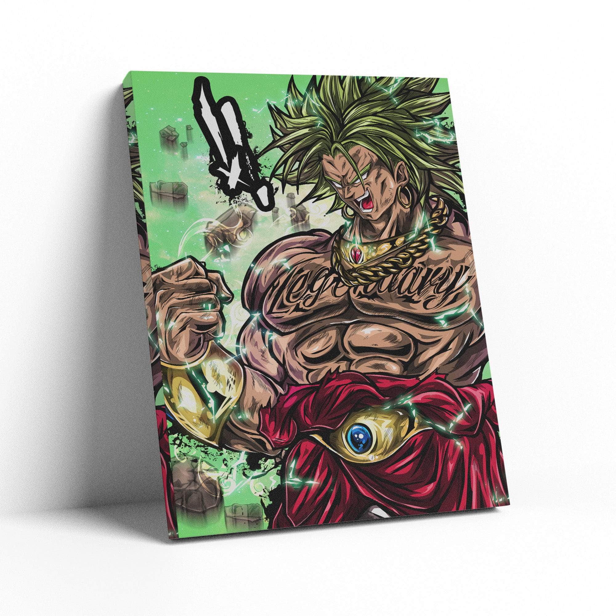 Broly Wall Art – Canvas Freaks