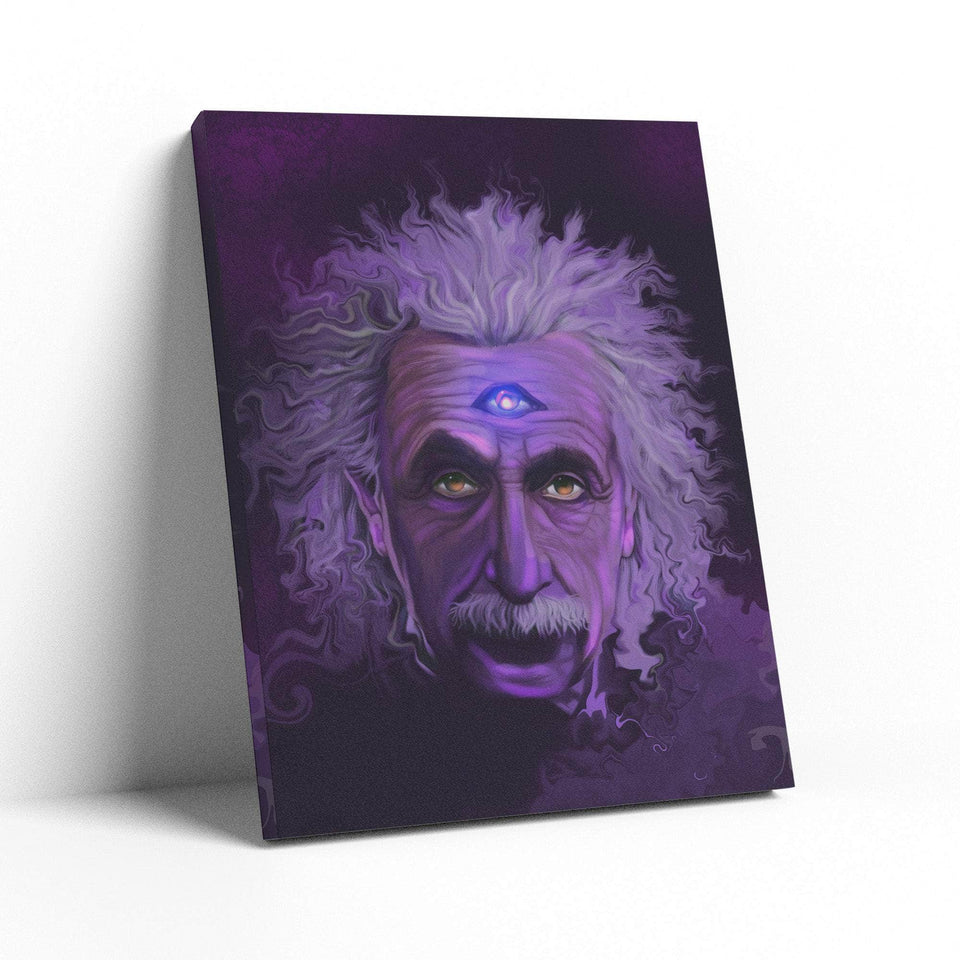 Albert Einstein Wall Art – Canvas Freaks