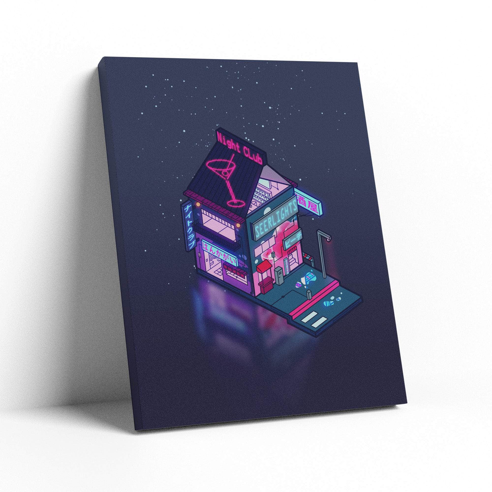 Cyberpunk Peach Drink Wall Art – Canvas Freaks