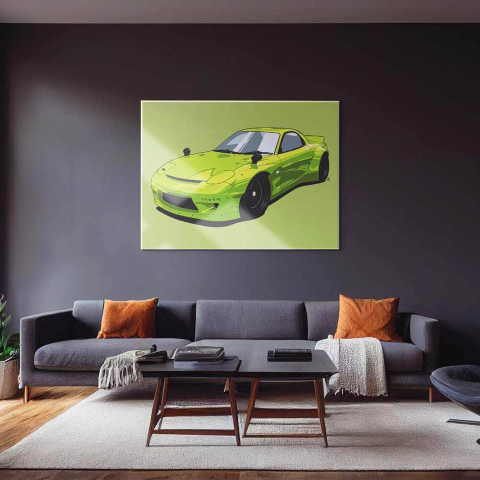 Mazda RX7 FD Wall Art – Canvas Freaks