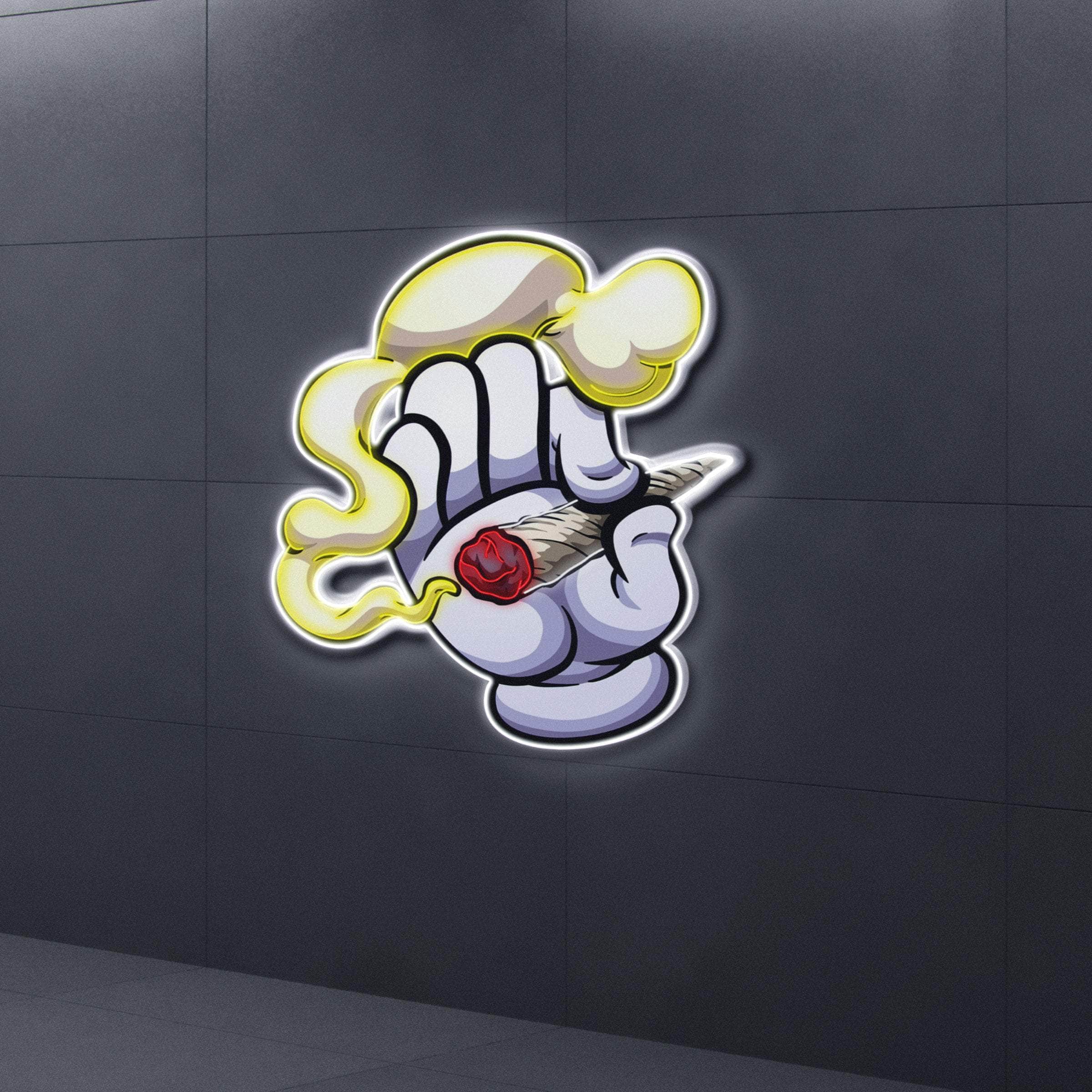 Smoking Hand – Canvas Freaks