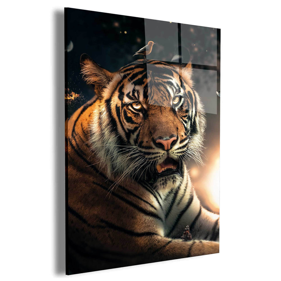 Tiger Bird Head Wall Art – Canvas Freaks