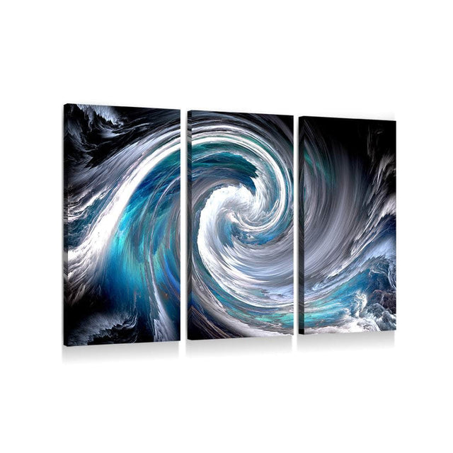 Abstract Wave Wall Art – Canvas Freaks