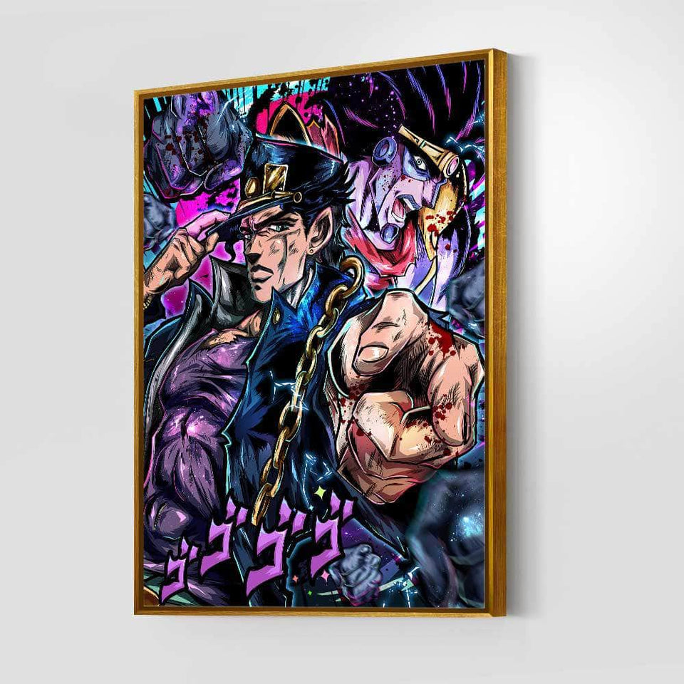 Jotaro Jostar Wall Art – Canvas Freaks