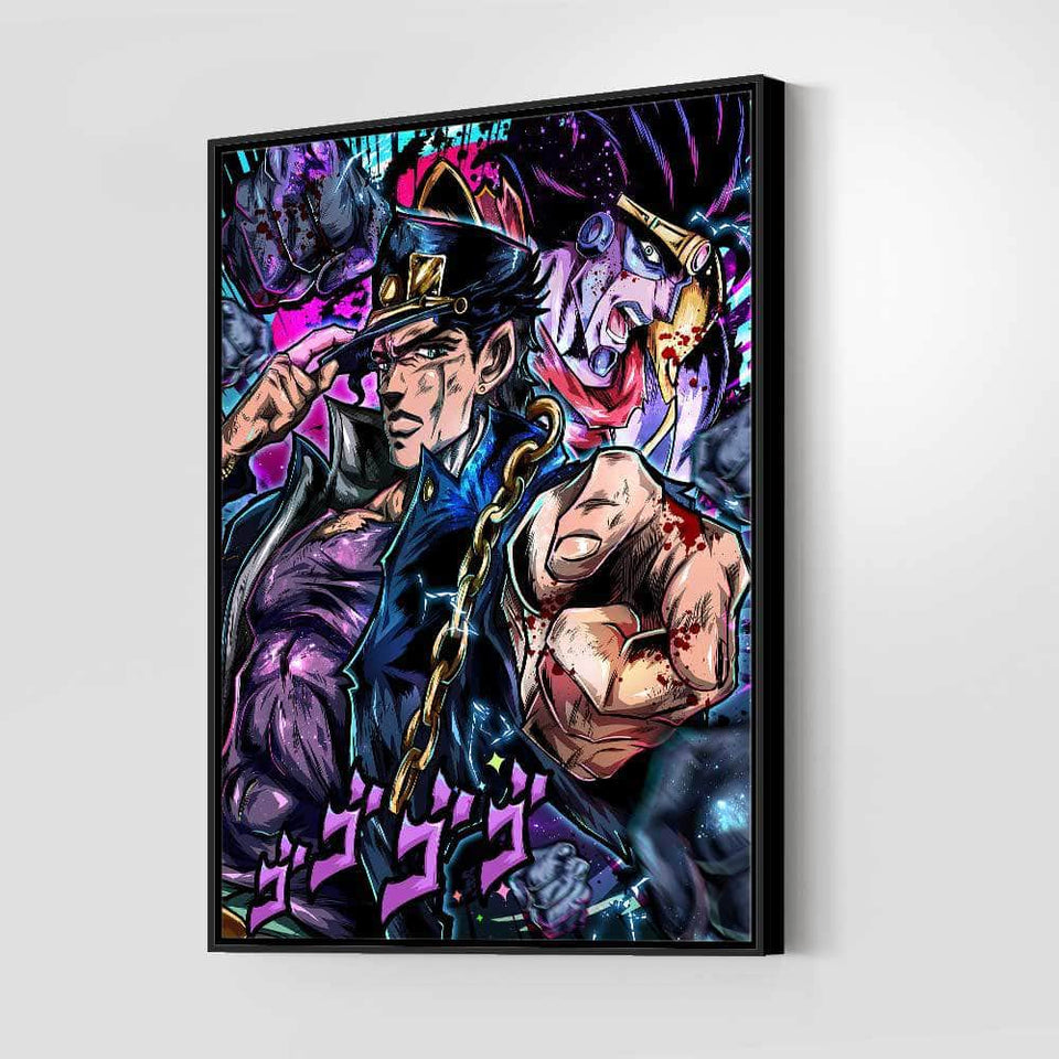 Jotaro Jostar Wall Art – Canvas Freaks