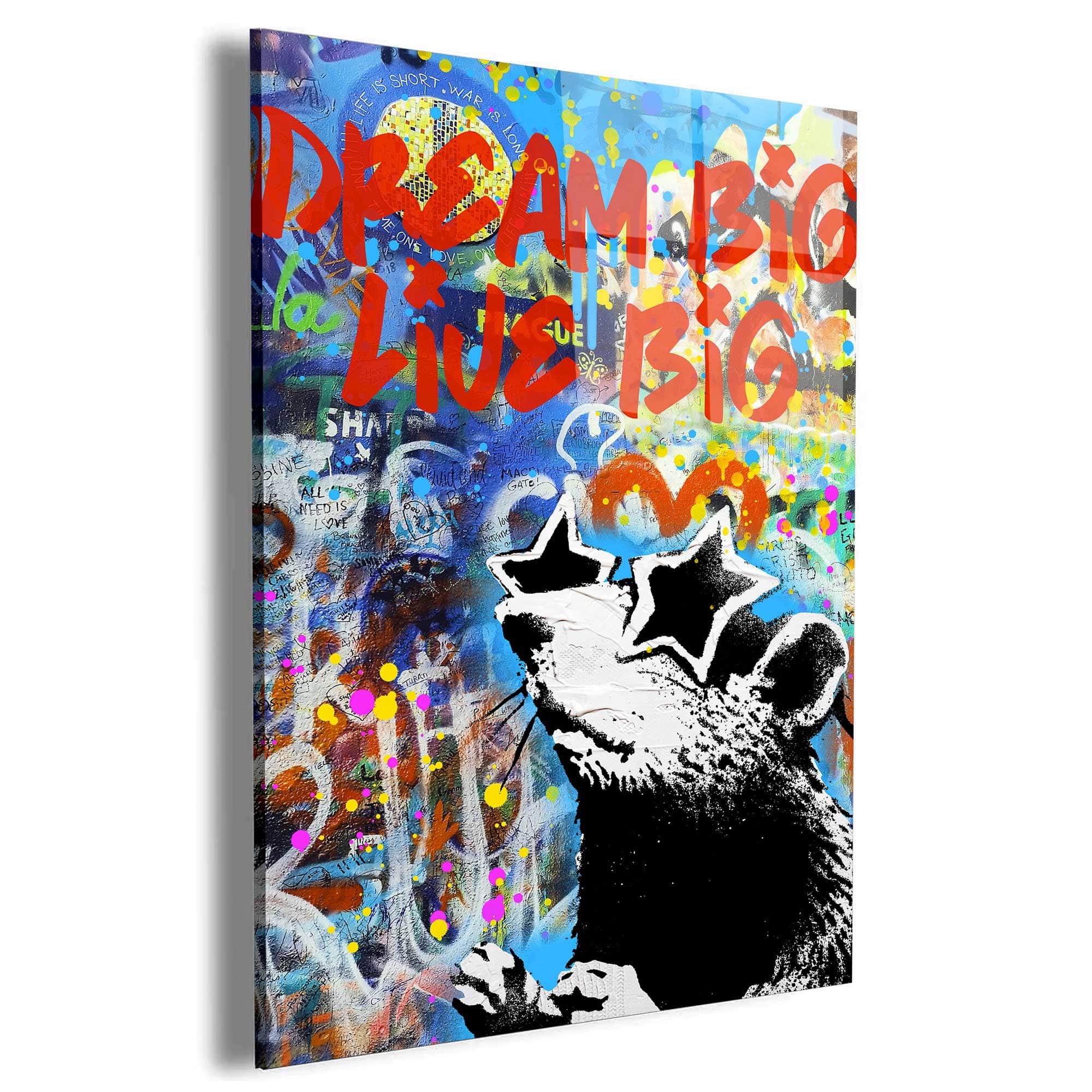Dream Big Live Big Wall Art – Canvas Freaks
