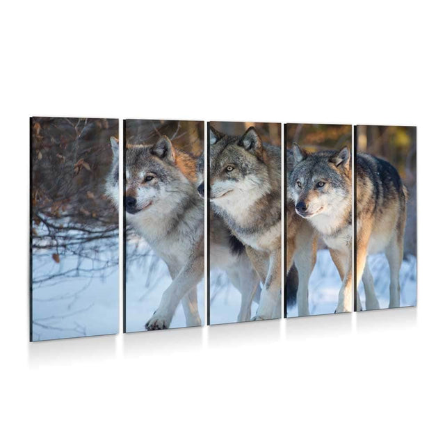 Wolf Pack Wall Art – Canvas Freaks