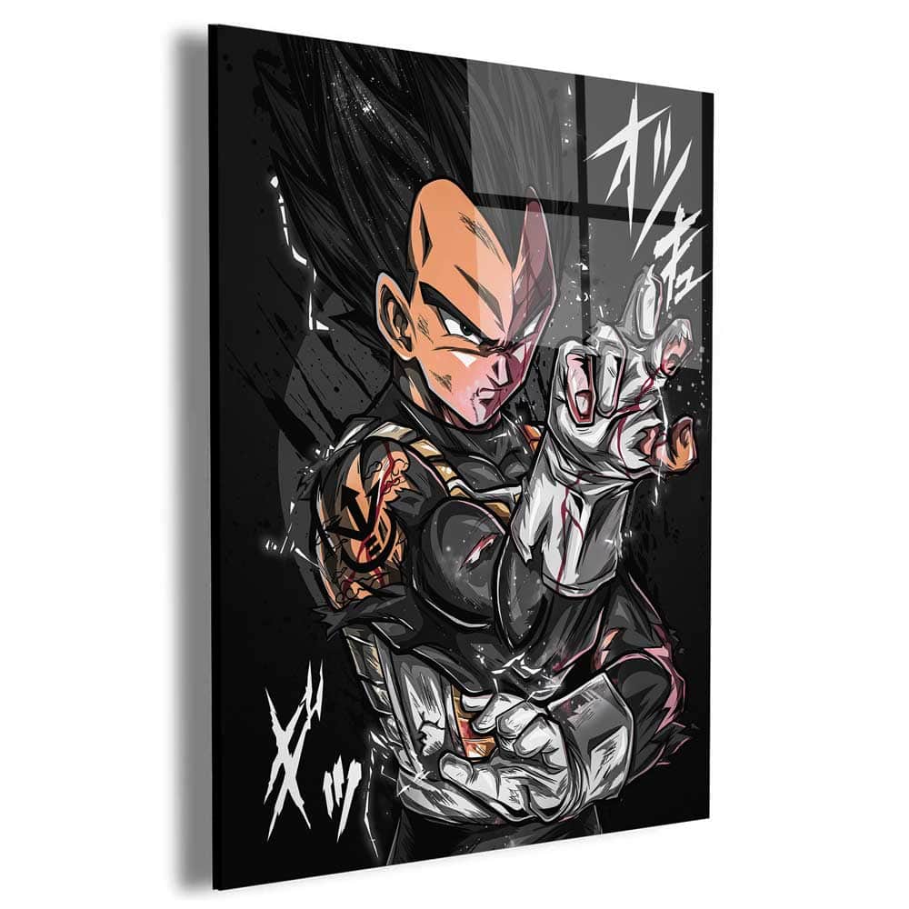 Base Vegeta Warm Wall Art – Canvas Freaks