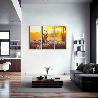 Deer Sunset Wall Art – Canvas Freaks