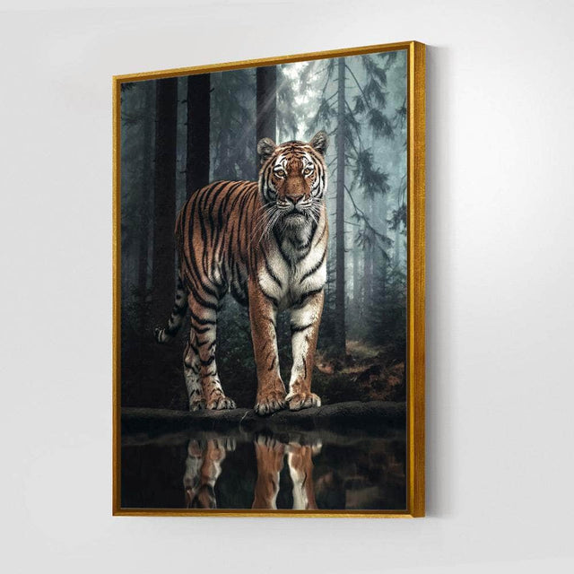 Tiger Reflection Wall Art – Canvas Freaks