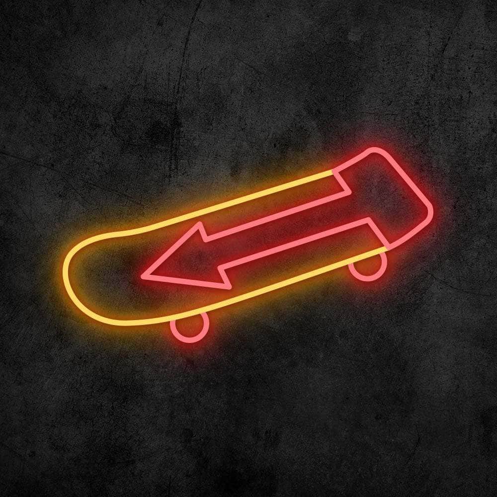 The Assassin's Skateboard Neon Sign – Canvas Freaks