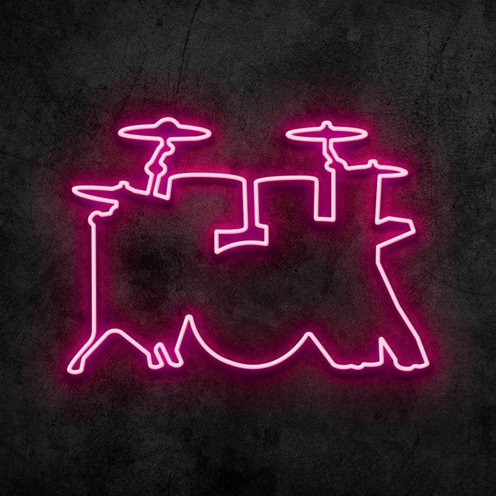 Drums Neon Sign – Canvas Freaks