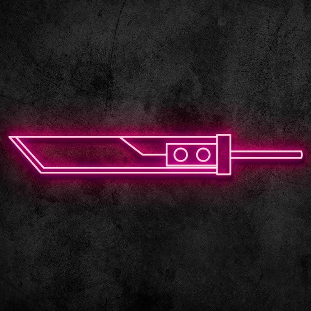 Buster Sword Neon Sign – Canvas Freaks