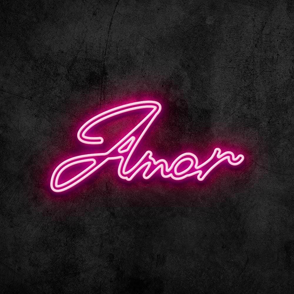 Amor Neon Sign – Canvas Freaks