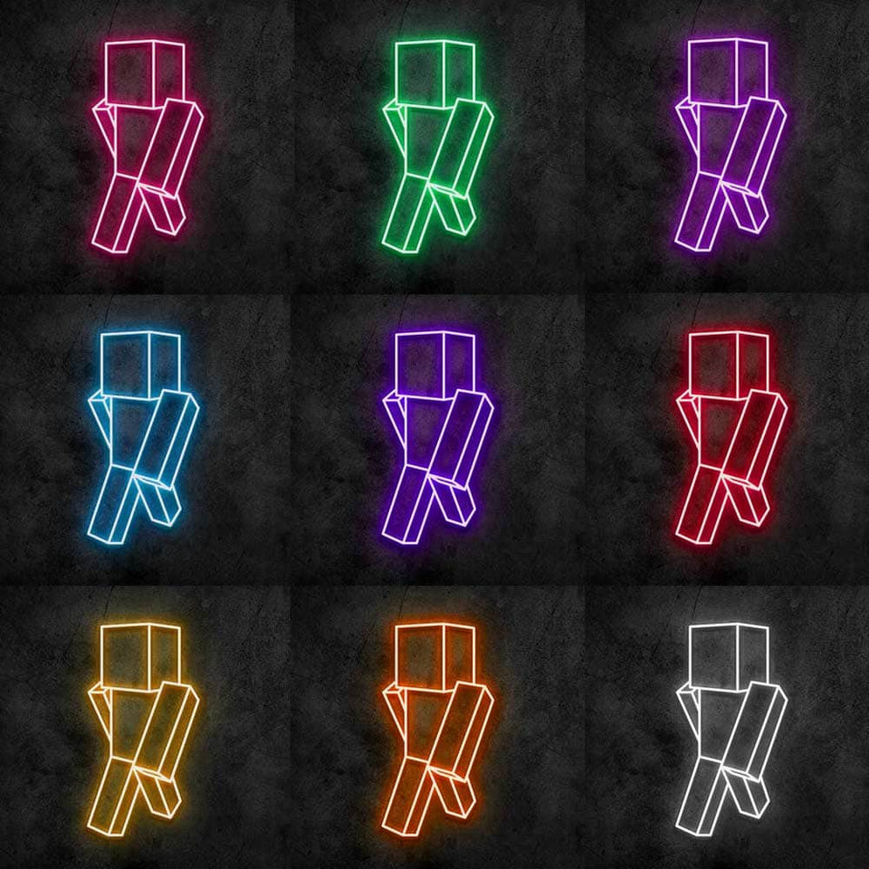 Minecraft Neon Sign – Canvas Freaks