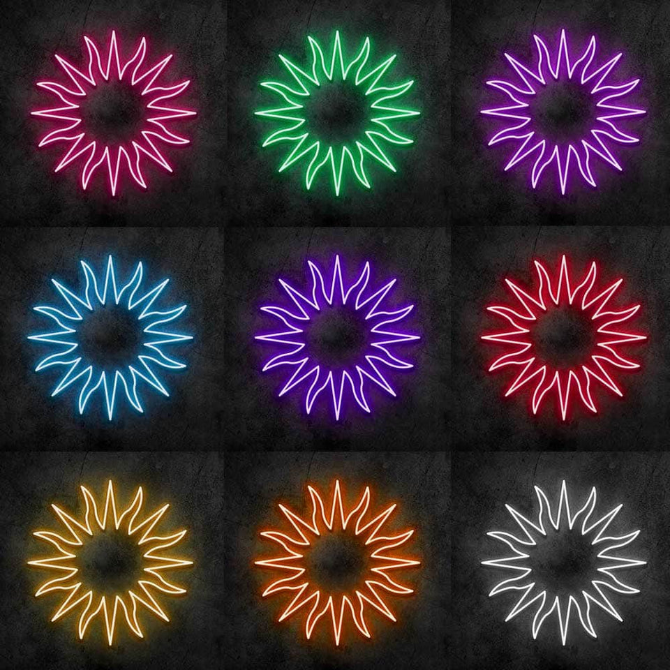 Sun Neon Sign – Canvas Freaks