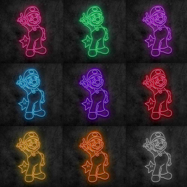 Mario Neon Sign – Canvas Freaks