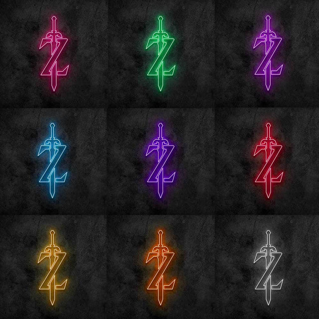 Zelda Sword Neon Sign – Canvas Freaks
