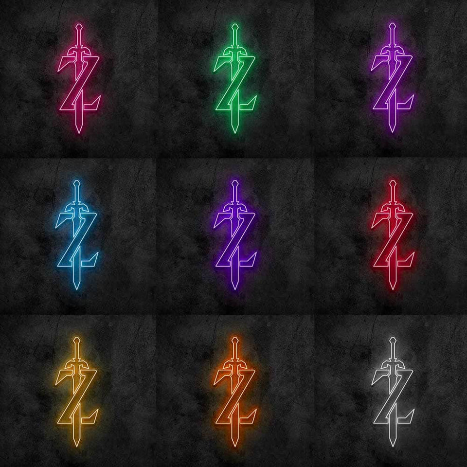Zelda Sword Neon Sign – Canvas Freaks