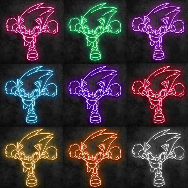 Sonic Neon Sign – Canvas Freaks