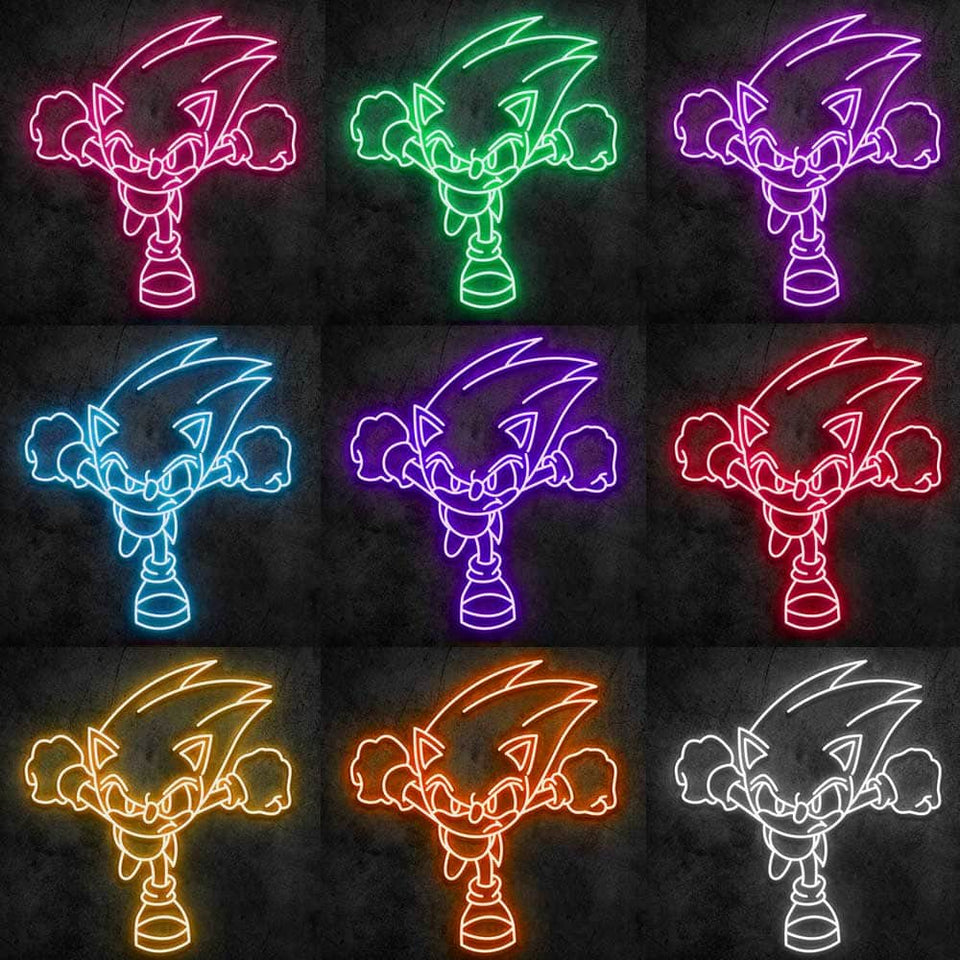 Sonic Neon Sign – Canvas Freaks